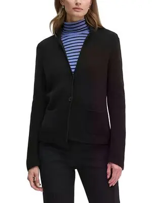 BENETTON Patch-pocket Cardigan - Black