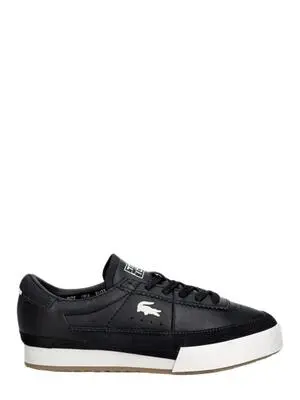 Lacoste Aura Leather Sneakers - Black