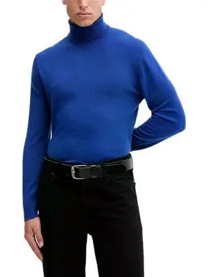 BENETTON Turtleneck Sweater - Blue
