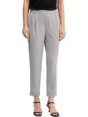 BENETTON Elasticated Waistband Trousers - Grey