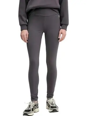 EA7 Logo-plaque Leggings - Grey