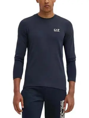 EA7 Long Sleeve Crew Neck T-shirt - Blue