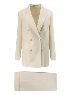 Tagliatore Double-breasted Suit - Neutrals