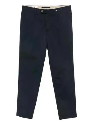 MY MYTHS Zeus Pleated Straight Trousers - Blue