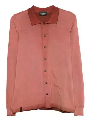 AROVESCIO AROVESCIO Buttoned Long-Sleeve Shirt Red