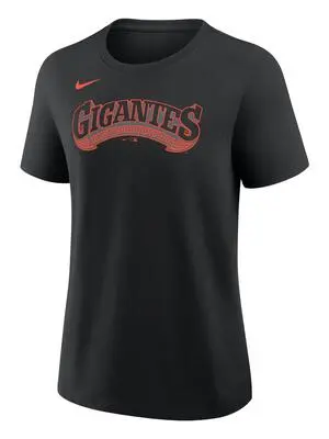 Nike Mlb San Francisco Giants Matt Chapman T-shirt - Black