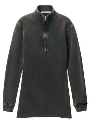 Alexander Wang Half-zip Mini Dress - Grey