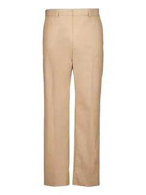 Gucci Cotton Poplin Pants - Beige