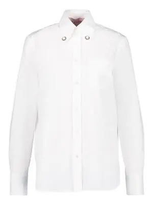 Valentino Garavani Cotton Poplin Shirt White