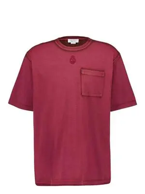 Alexander McQueen Rust Bordeaux Skull T-shirt - Red
