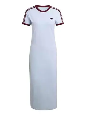 Adidas 3 Stripes Midi Dress - Blue