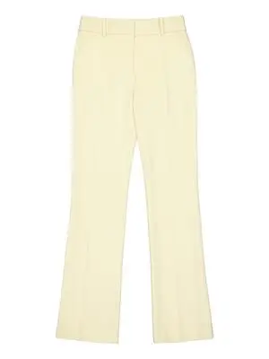 FRAME Mini Boot-cut Trousers - Cream