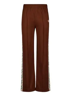 Casablanca Laurel Cotton Track Pants - Brown