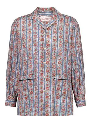 Valentino Garavani Voyage Imaginarie Long-sleeve Shirt - Multicolour