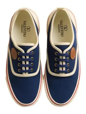 Valentino Garavani Nojoke Canvas Trainers - Blue