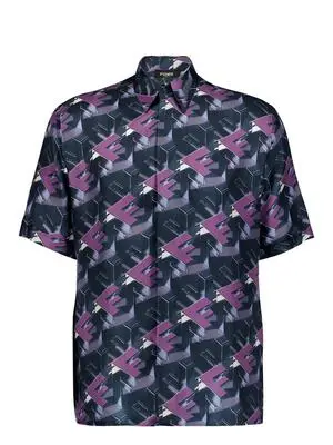 Fendi Italian-style Silk Shirt - Multicolour