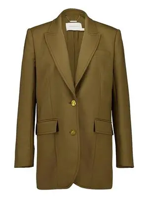 Zimmermann Single Breasted Jacket - Green