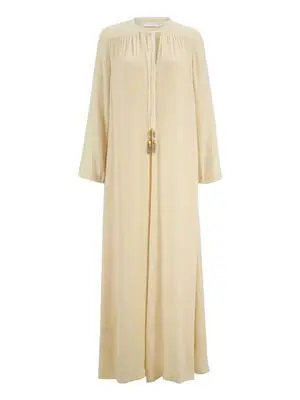 Zimmermann Lyrical Velvet Tubular Dress - Beige