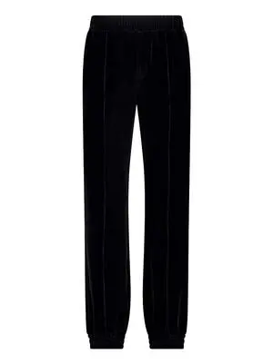 Valentino Garavani Chenille Jogging Trousers - Black