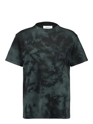Alexander McQueen Men's Black Washed Dye T-Shirt Black