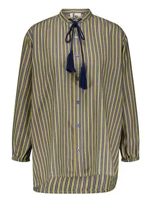 PAULA X Marrakshi Life Striped Oversized Blouse - Multicolour