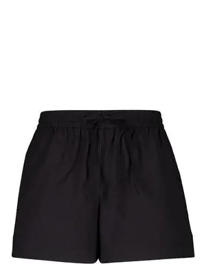 Matteau Relaxed Organic Cotton Shorts Black