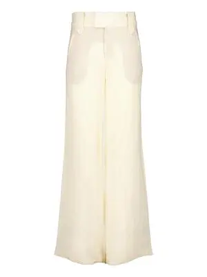 JOHANNA ORTIZ Passage Poise Wide-Leg Linen Trousers