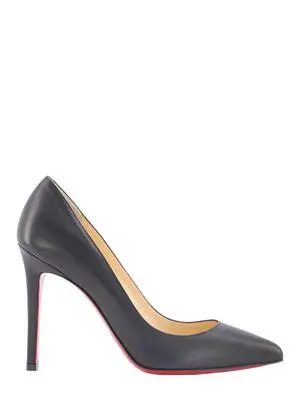 CHRISTIAN LOUBOUTIN Pigalle 100mm Leather Pumps - Black