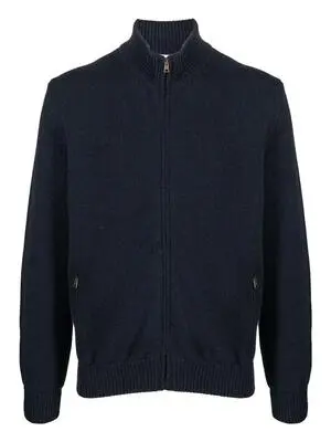 Boglioli Cashmere Zip-up Jumper - Blue
