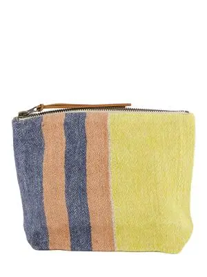 LIBECO The Belgian Pouch Red Earth Stripe - Multicolour