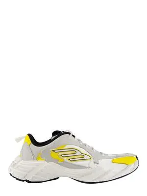 Balenciaga Monday Leather Low-Top Sneakers Multicolour