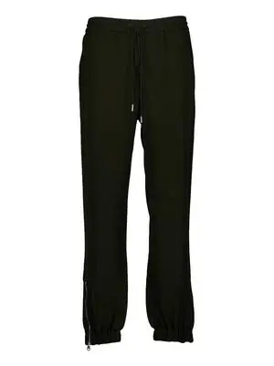 Alexander McQueen Drawstring Track Pants - Black