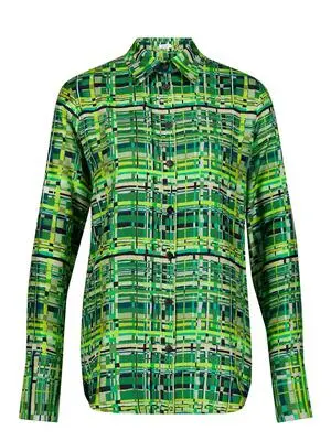 FERRAGAMO Long Sleeved Check Shirt - Multicolour
