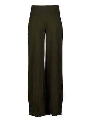 STELLA MCCARTNEY Casual Fit Wool Blend Trousers