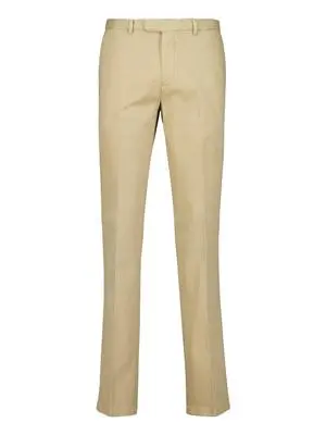 Boglioli Stretch Cotton Trousers - Beige