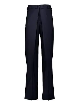 GIVENCHY Night Blue Wool-Mohair Chinos