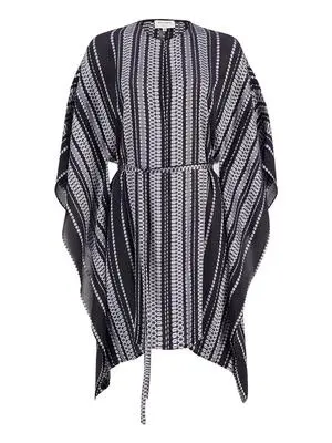 ZEUS+DIONE Anemone Striped Silk Kaftan