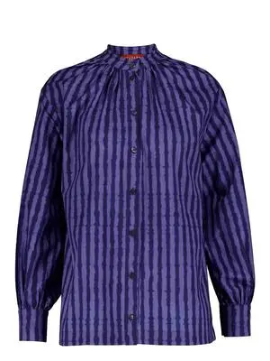 Altuzarra Teresa Striped Top - Blue