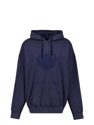 Givenchy Shadow Oversized Hoodie - Blue