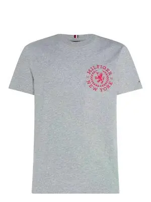 TOMMY HILFIGER Icon Crest Cotton T-shirt