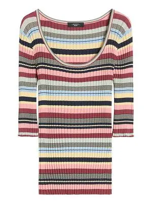 Max Mara Ribbed Sweater - Multicolour
