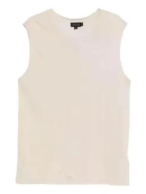 Lacoste Sleeveless Vest - Neutrals