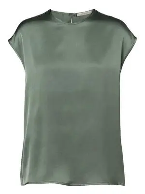 ASCENO Dasha Silk Twill Top