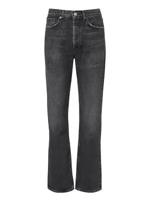 AGOLDE Lana Straight Jeans - Grey