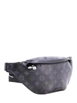 LOUIS VUITTON Discovery Bumbag Monogram Eclipse Canvas Belt Bag - Black