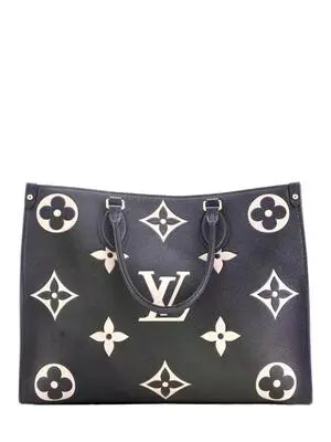 LOUIS VUITTON Onthego Mm Shoulder Bag - Black