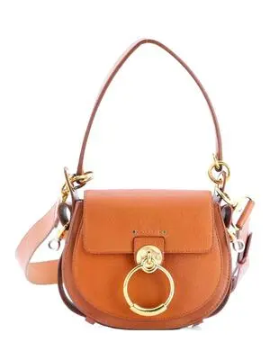Chloé Tess Small Shoulder Bag - Brown