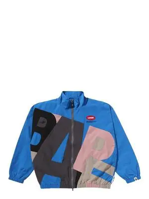 A BATHING APE By Kazuki Kuraishi Stand Collar Track Jacket - Blue