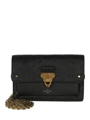 LOUIS VUITTON Monogram Empreinte Vavin Pm - Black