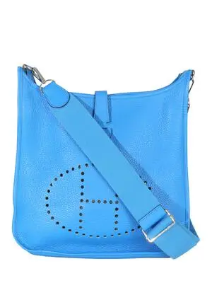 Hermès Hermès Evelyne GM Shoulder Bag Blue